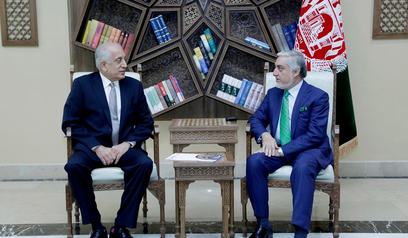 Massive blast rocks central Kabul as US envoy Zalmay Khalilzad visits ...