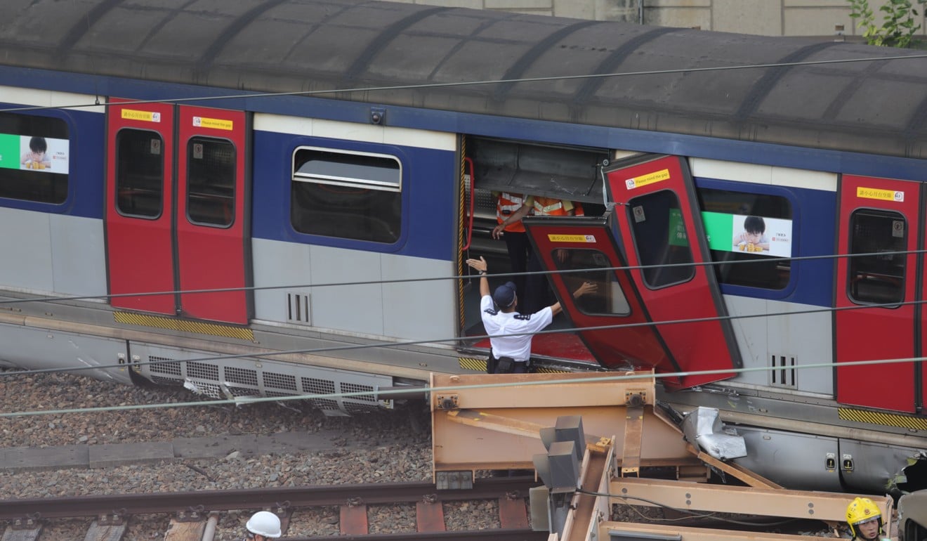 Hong Kong MTR workers scrambling to restore East Rail line services ...