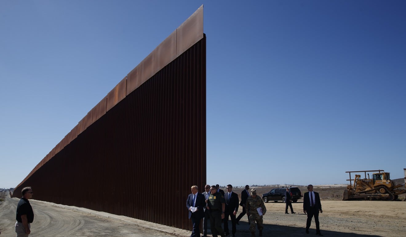 Donald Trump calls his new border wall a ‘world-class security system ...