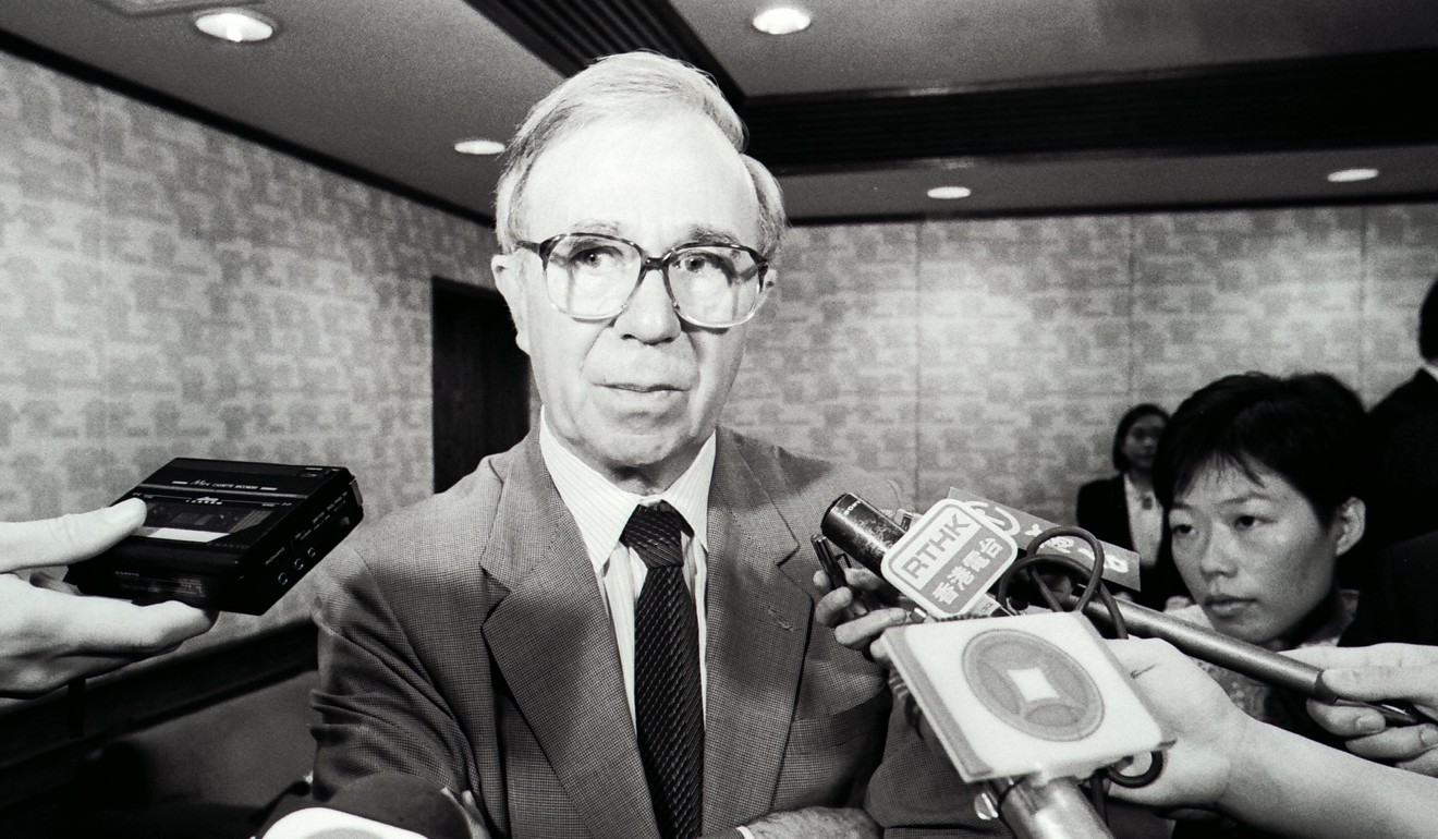 David Akers-Jones, Hong Kong’s former chief secretary under British ...