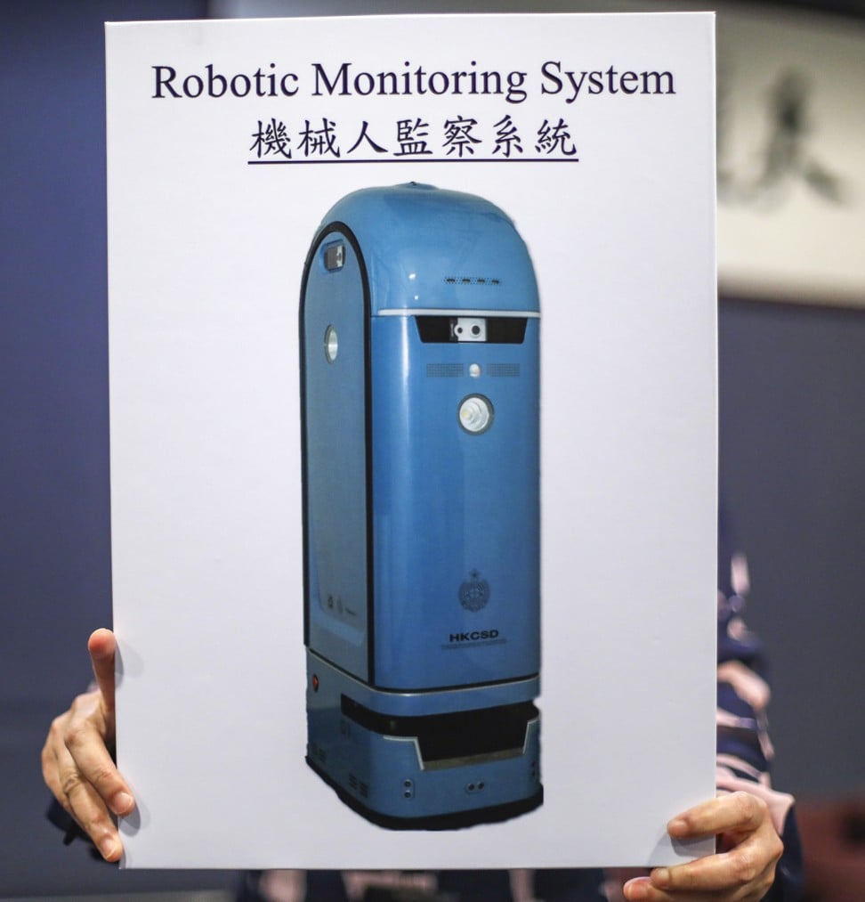 Robot warders check on inmates as Hong Kong tests ‘smart prison ...