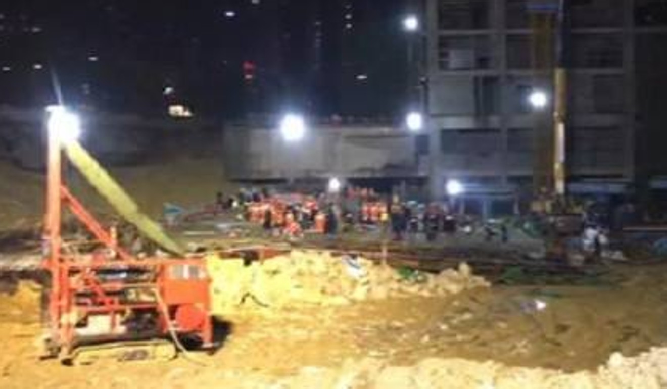 Eight Chinese construction workers killed after car park collapses ...