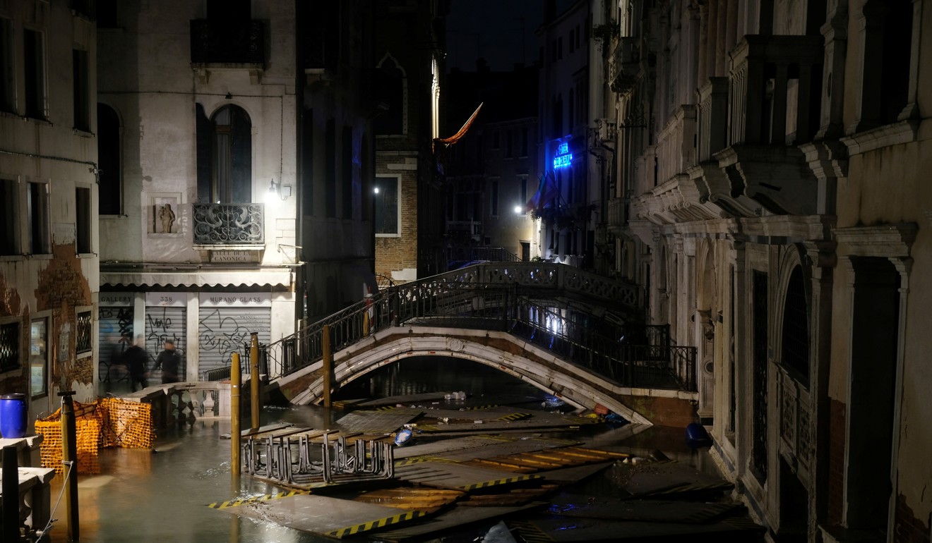 Venice under water as 50-year ‘exceptional’ tide sweeps through Italy’s ...