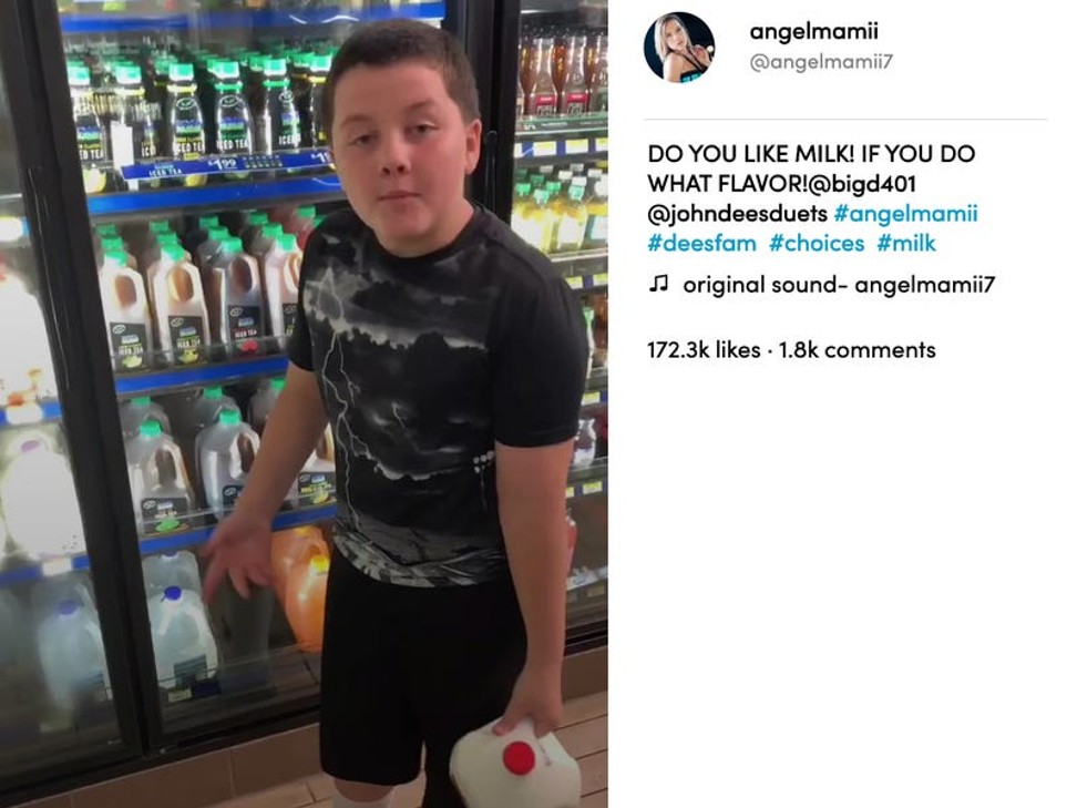 The TikTok videos of Angel Mamii and John Dees make no sense – so why ...