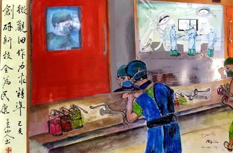 Hong Kong artist who swapped scalpel for paintbrush on being happier ...