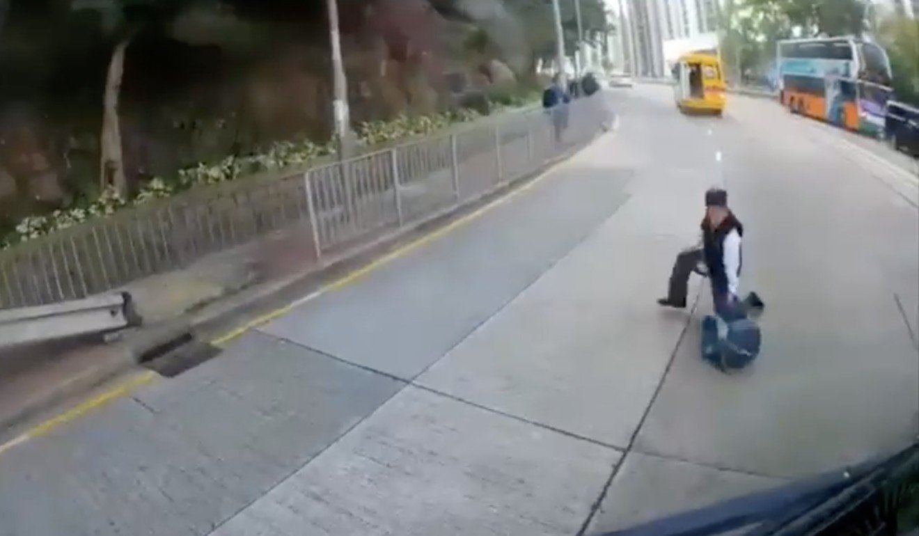 Hong Kong police investigate after video of schoolboy falling from the ...