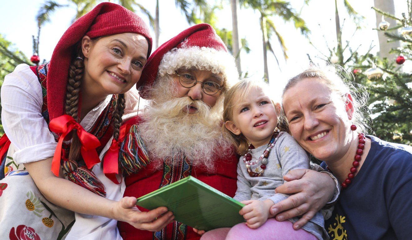Sweden’s Father Christmas visits Hong Kong to help children develop an ...