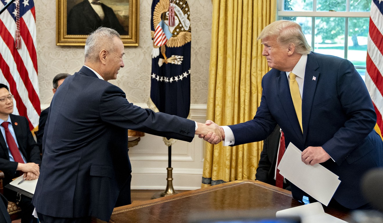 Watch As Donald Trump And Liu He Sign Phase One Trade War Deal In White