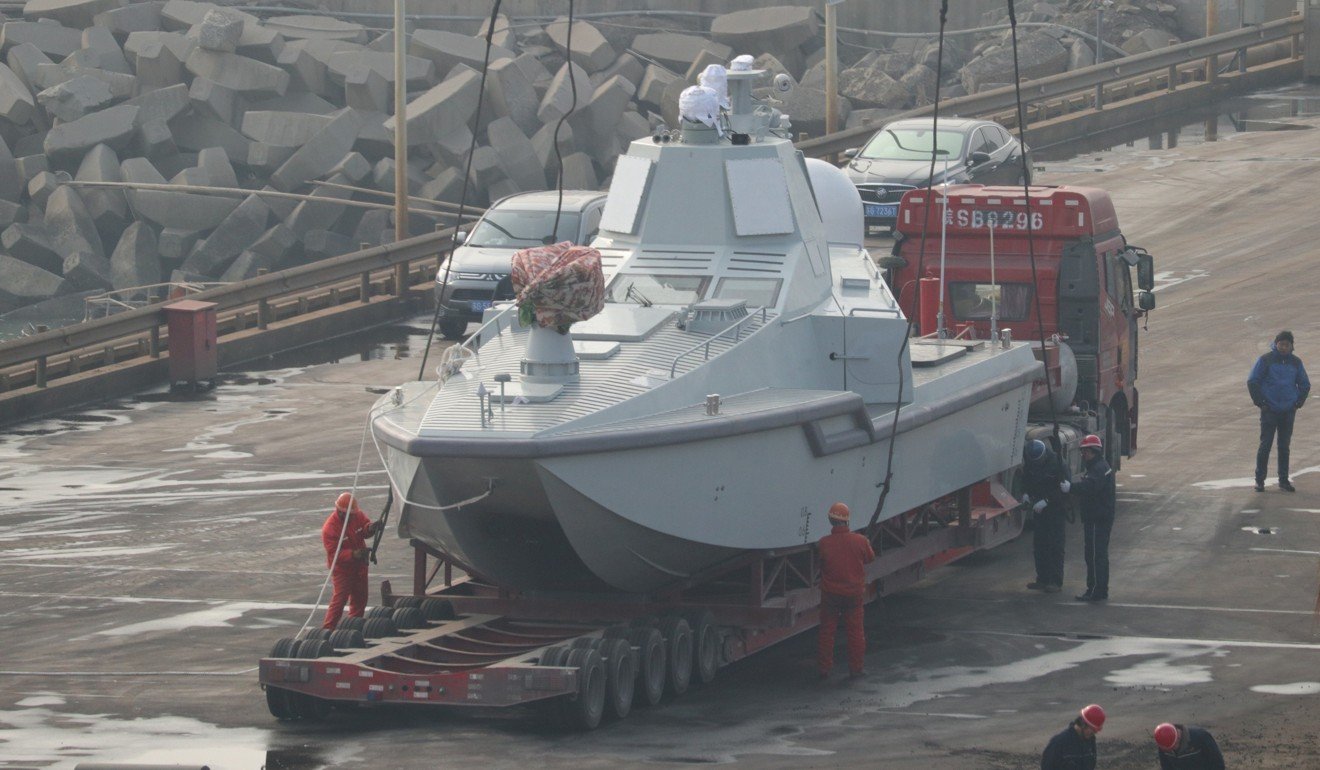 China’s new killer robot ship goes through its first sea trial | South ...