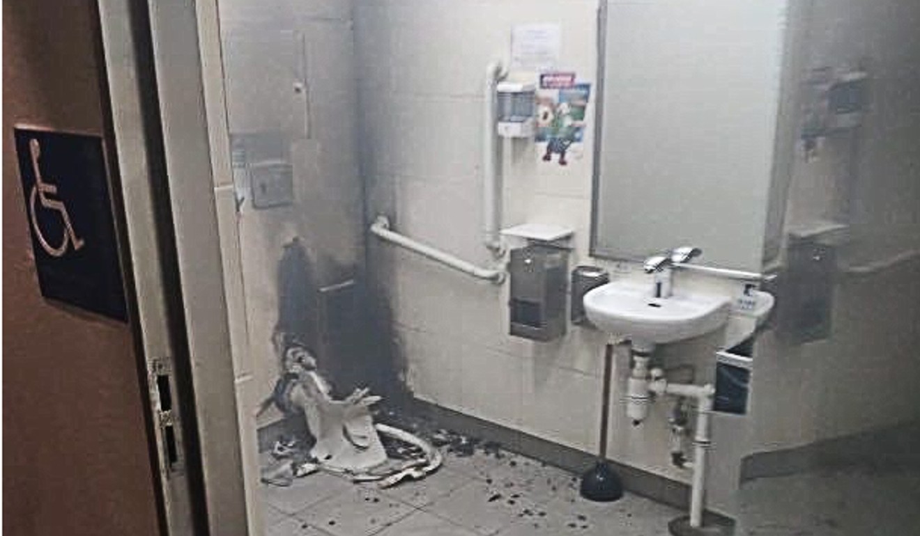 Bomb disposal team called after explosion in Hong Kong public toilet ...