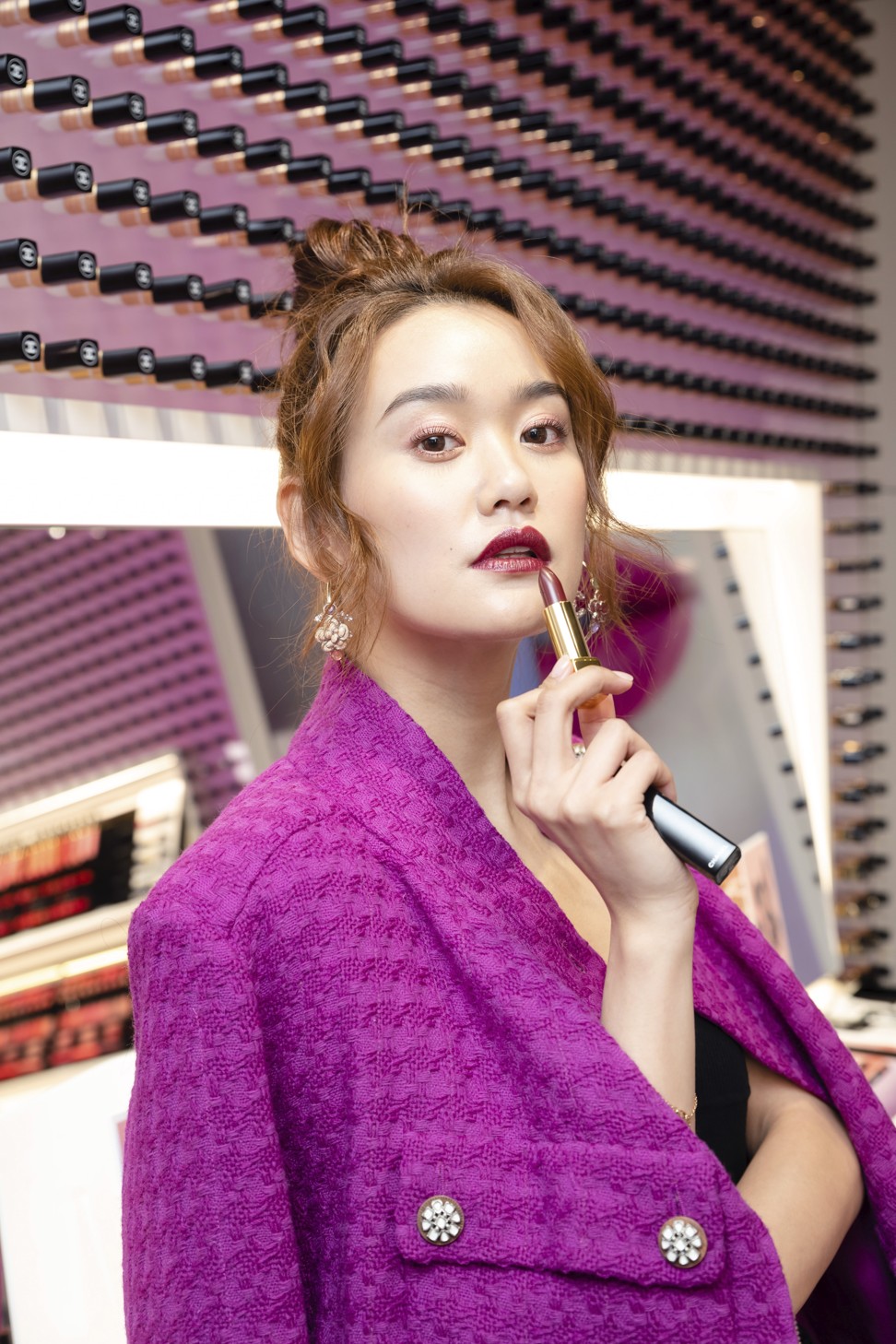 Cecilia Yeung and Elva Ni rock up for Chanel Beauty Studio opening ...