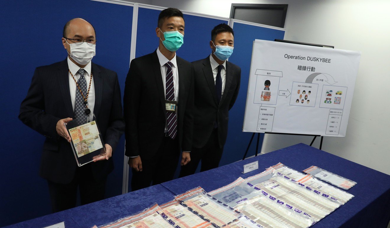 Hong Kong police seize thousands of ‘training banknotes’ as number of ...