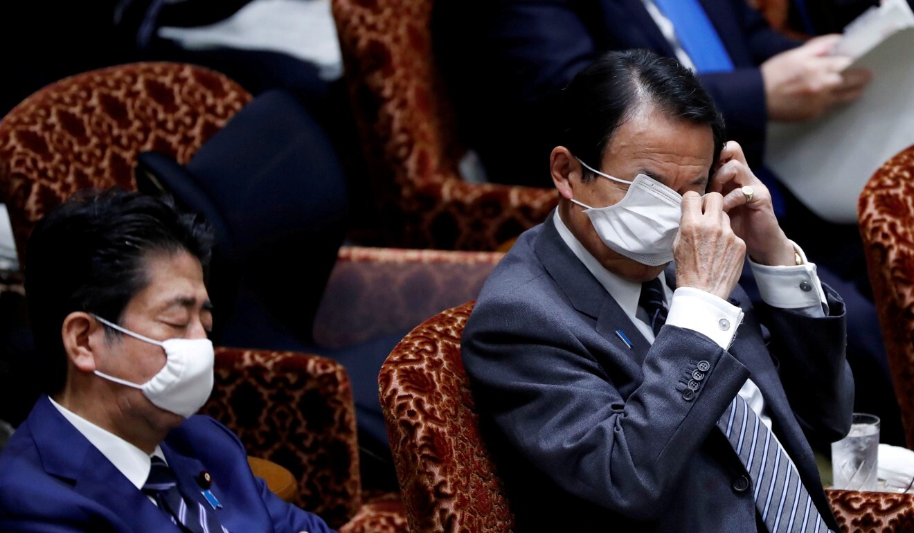 Coronavirus: Japan PM gets social media roasting for offering free ...