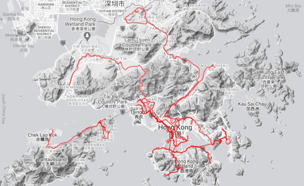 Hong Kong running challenge following all 10 MTR lines is mum and ...