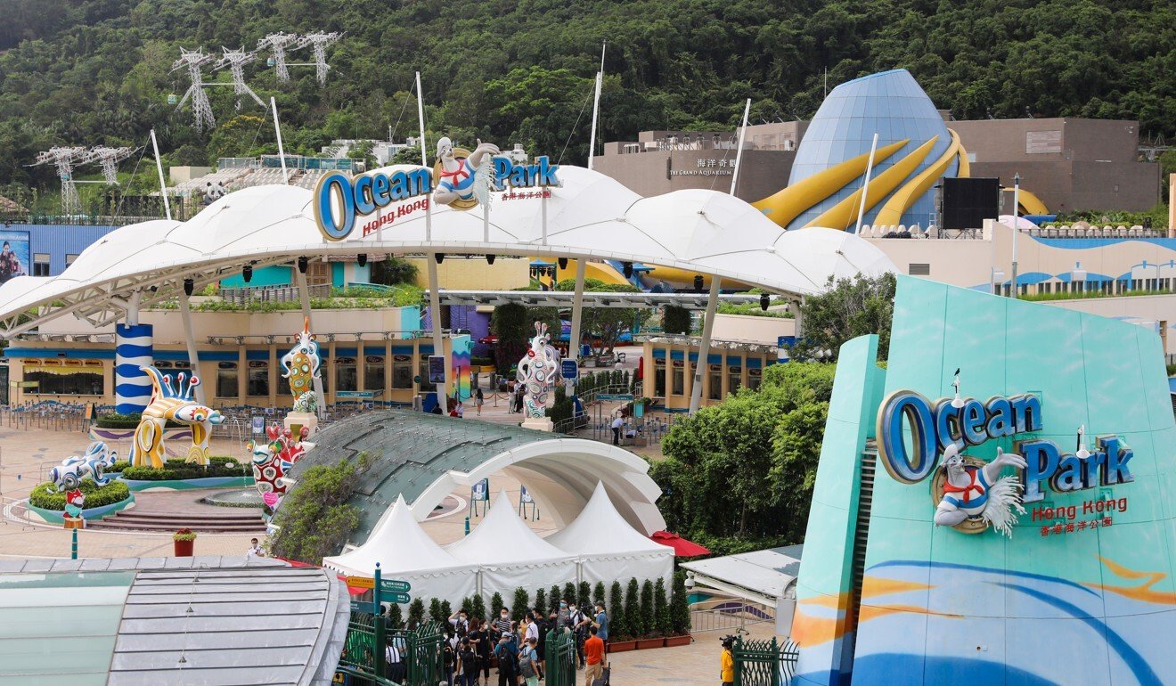 Hong Kong’s Ocean Park reopens after more than four months of closure ...