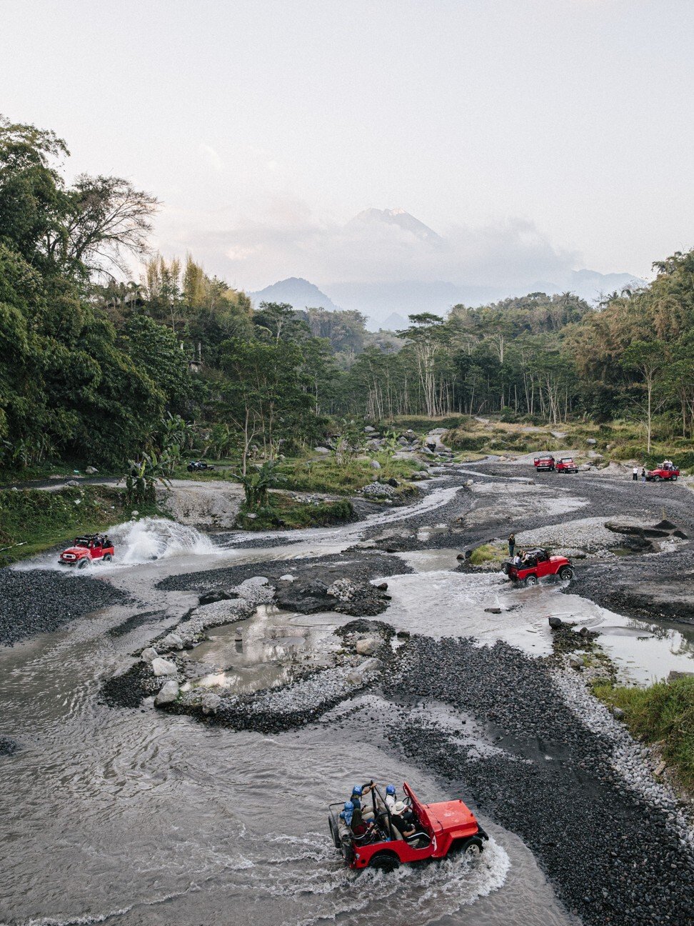 In the shadow of Indonesia’s active volcanoes, life goes on | South ...
