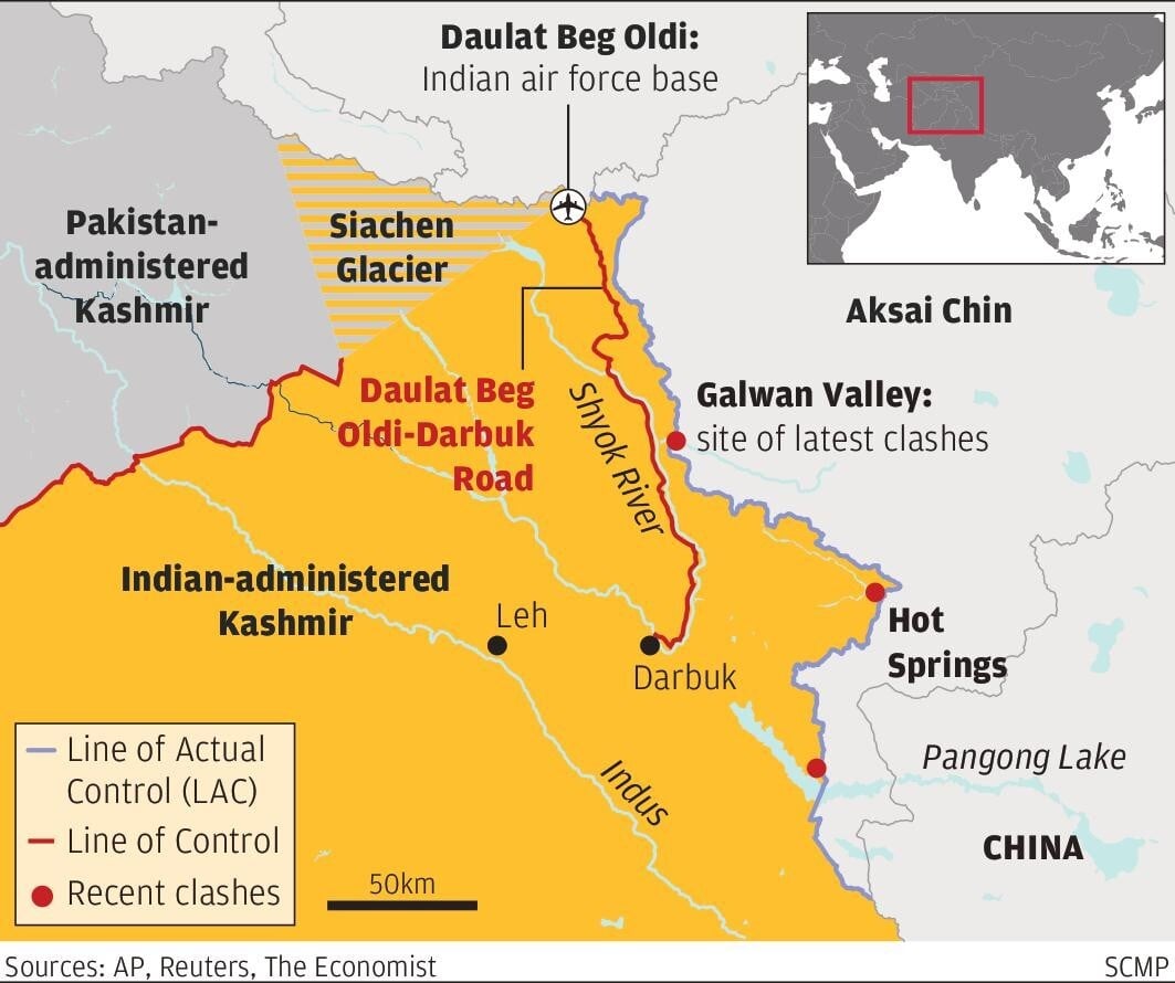 Pakistan claims all of Kashmir in new map, connects Line of Control ...