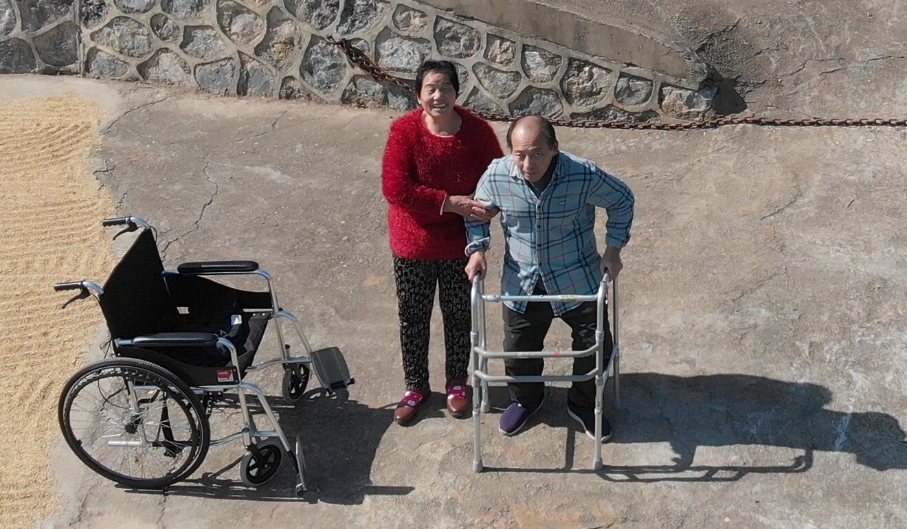 China’s ‘folded man’ finds happiness and hope after life-changing ...