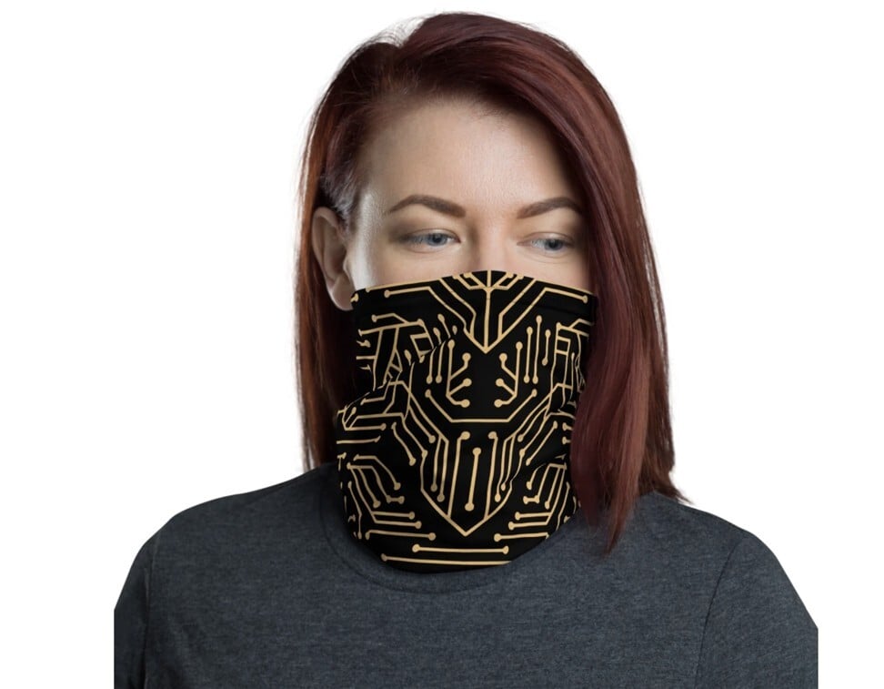 Facial recognition opponents wear clothes, masks and make-up designed ...