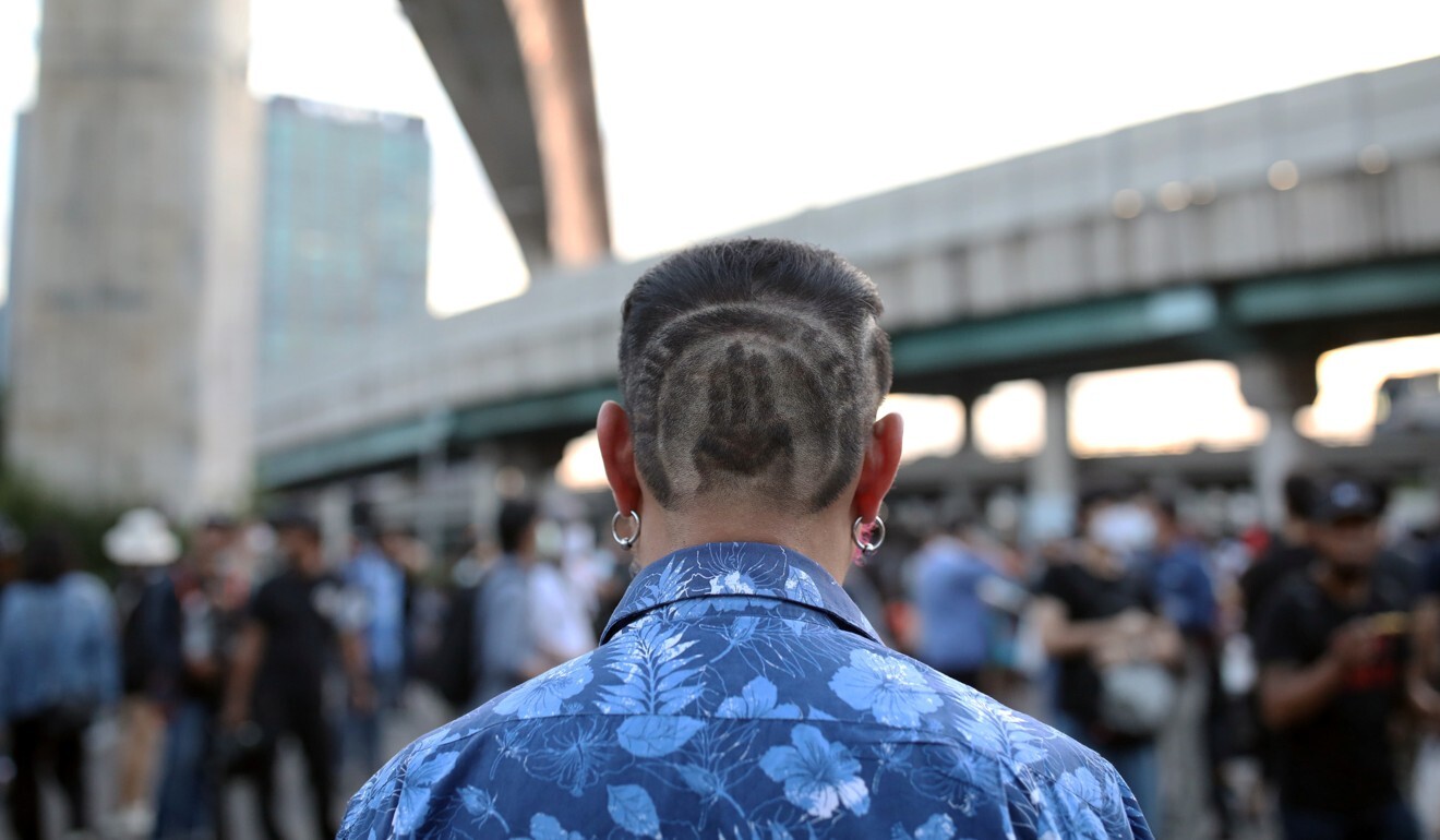 Thailand protests: why a royalist went from haircuts featuring king to ...