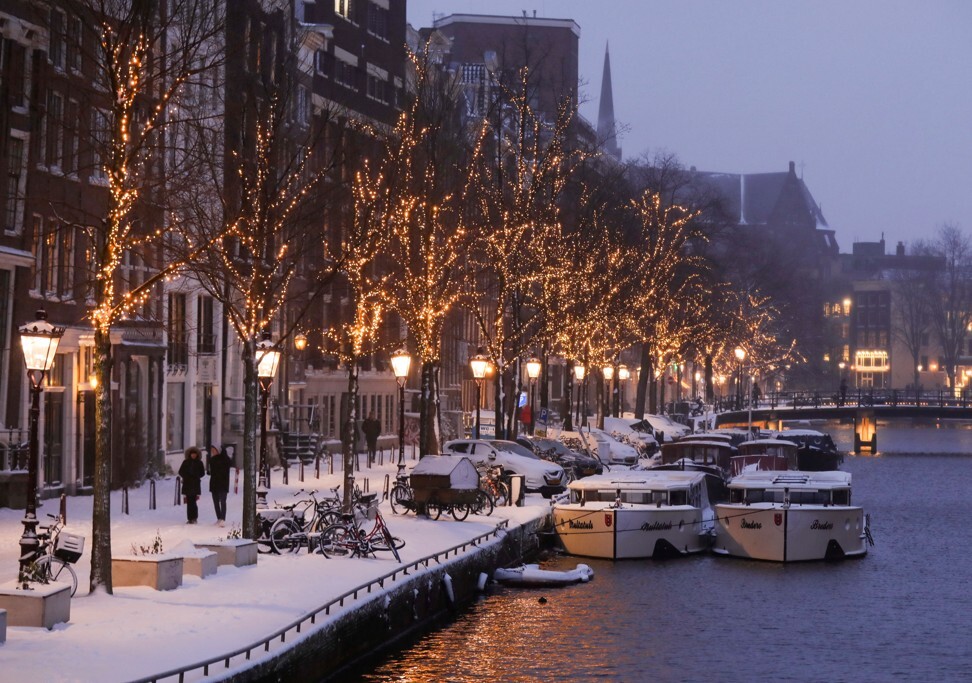 Netherlands hit by Storm Darcy, country’s first snowstorm in a decade ...