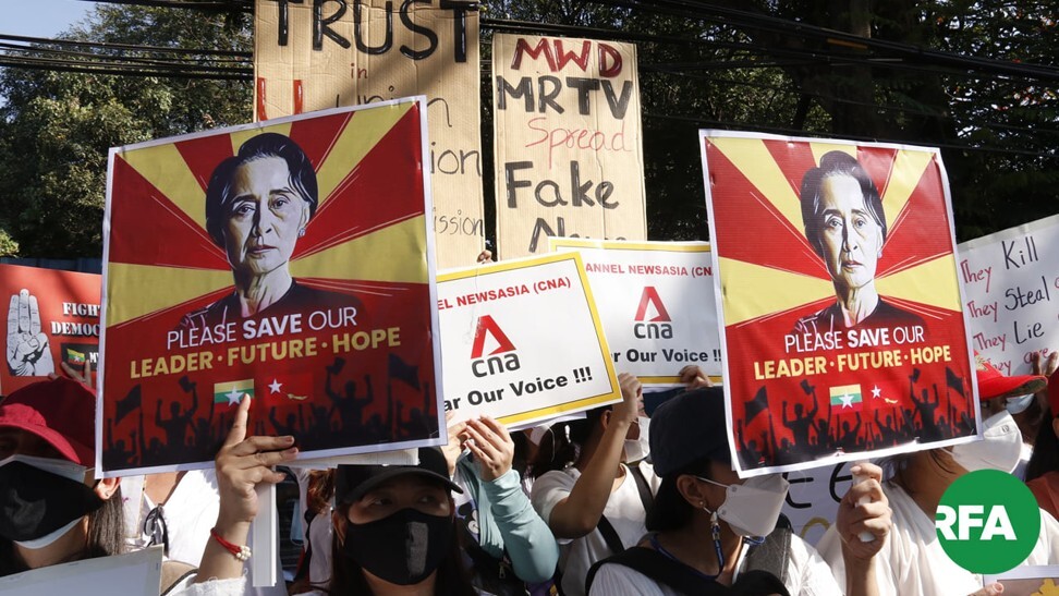 Myanmar protesters pressure Singapore to ‘stand for justice’ and compel ...