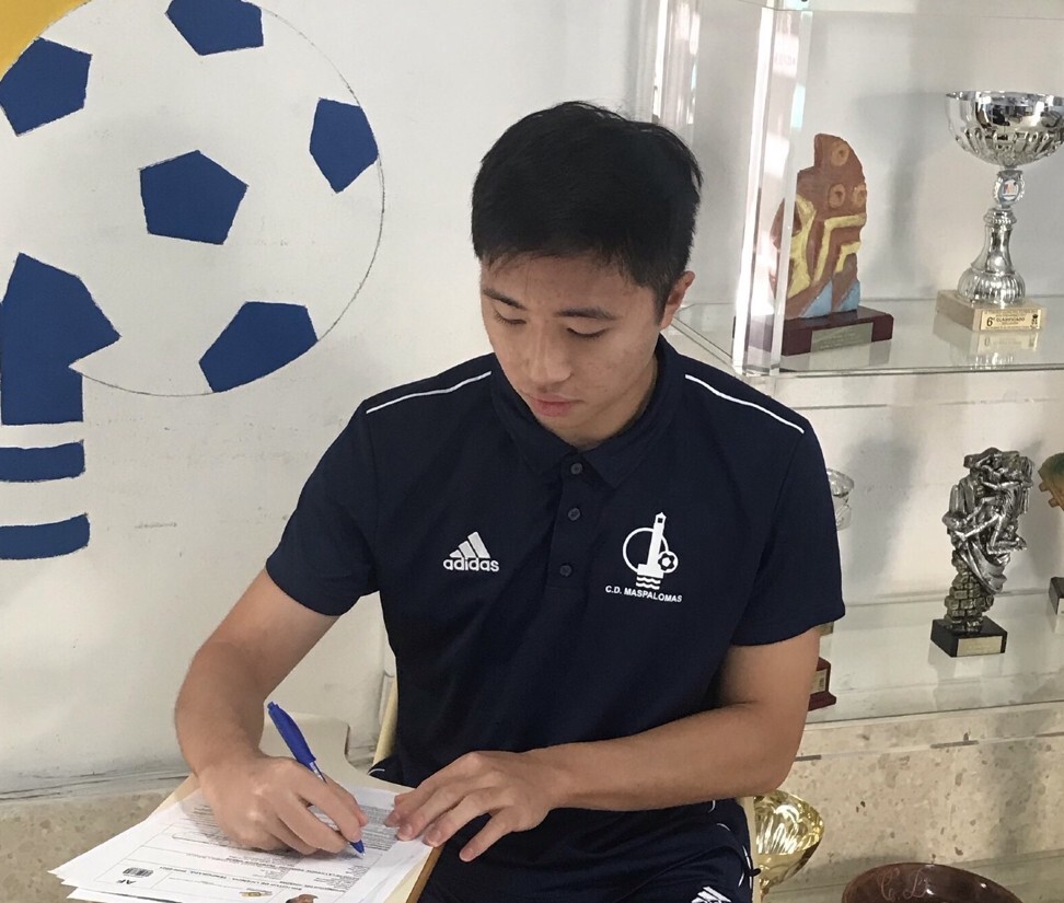 Canadian-Hong Kong footballer Marcus Choy pursues Spanish dream despite ...