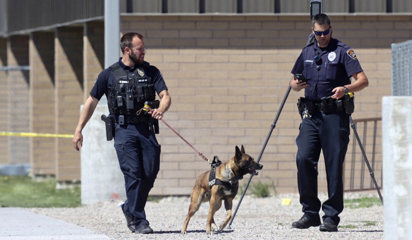 US schoolgirl shoots three before teacher disarms her | South China ...