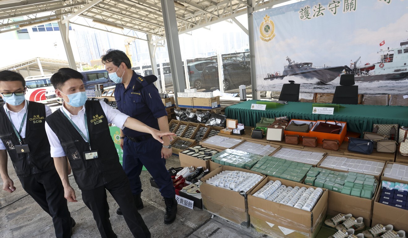 Hong Kong customs uncovers HK$50 million worth of goods bound for ...