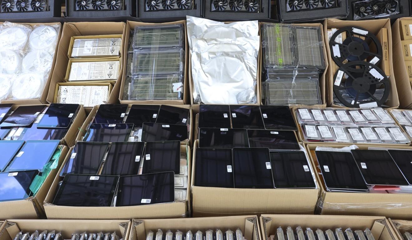 Hong Kong customs uncovers HK$50 million worth of goods bound for ...