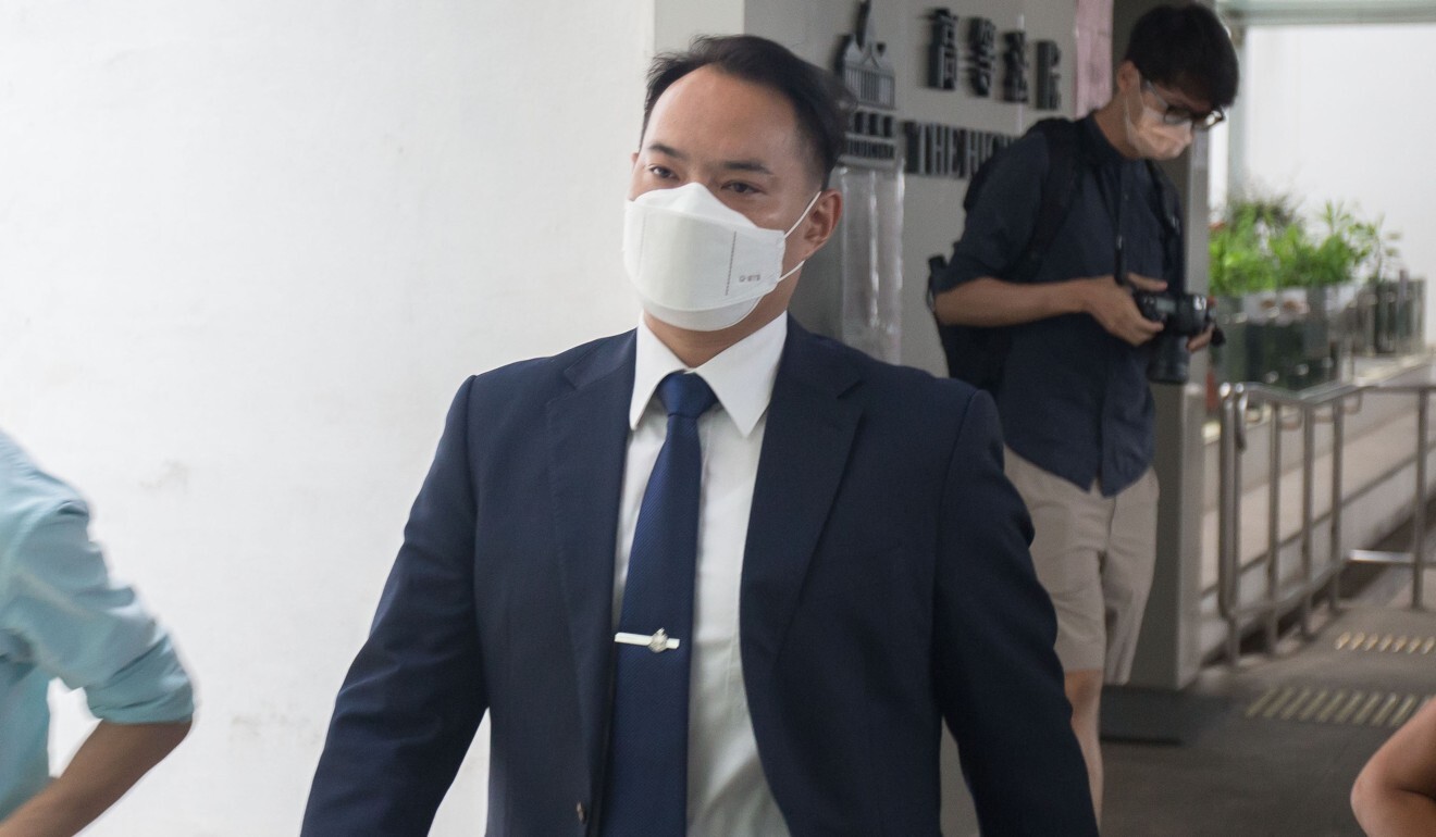 National security law: Hong Kong police officer denies using body as ...