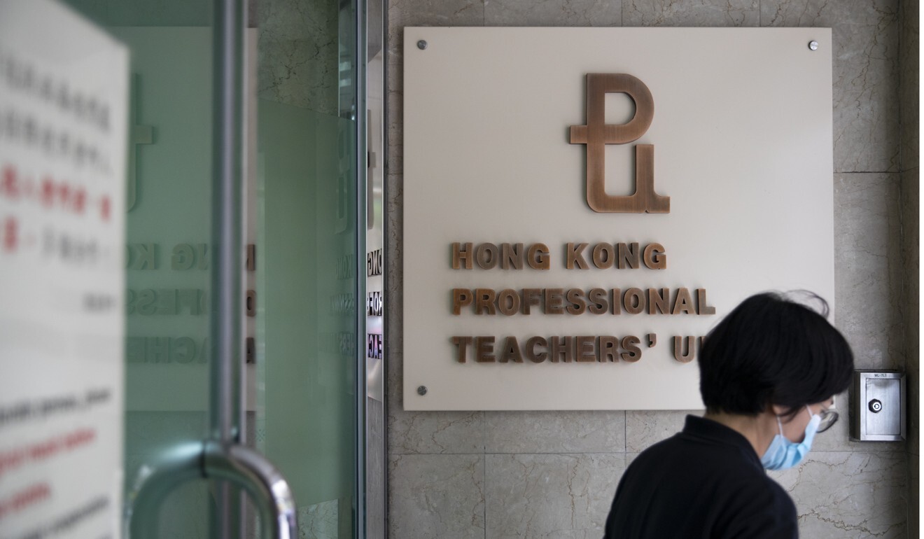 Hong Kong’s biggest teachers’ union ‘seeks to speed up dissolution by ...