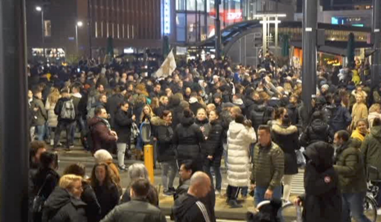 Dutch police fire warning shots at Covid-19 riots in Rotterdam | South ...