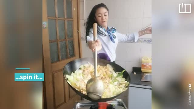 Chinese chef’s amazing wok-spinning skills go viral online | Flipboard