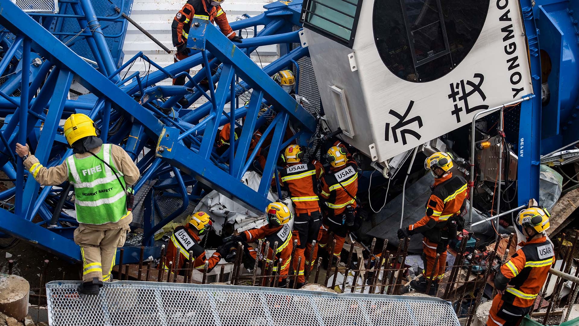 Hong Kong crane collapse: police launch criminal probe into accident ...