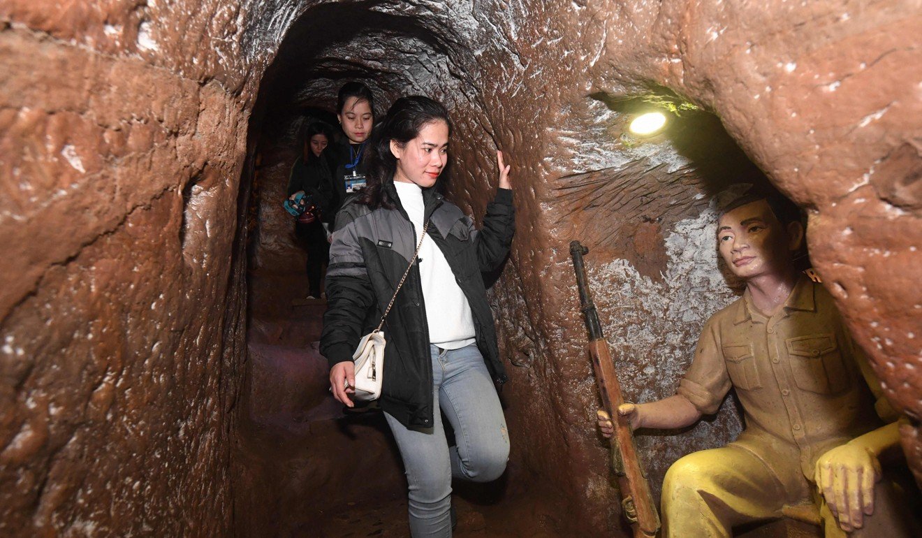 Inside Vietcong Tunnels