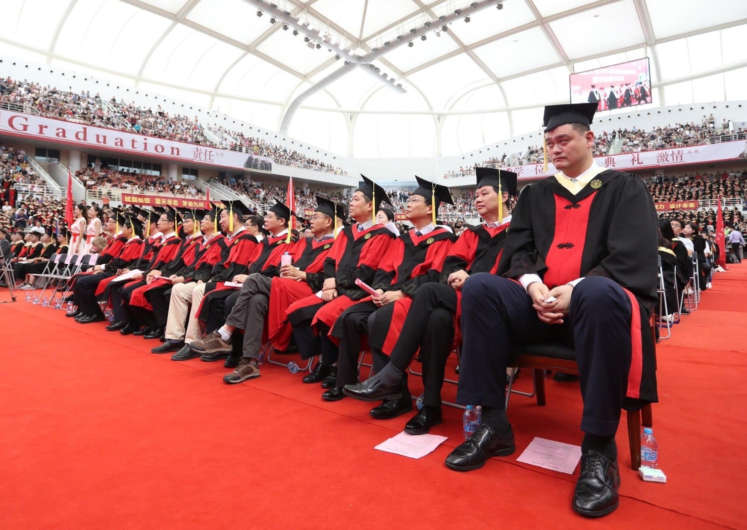 Yao Ming Famous Quotes NBA Legend Yao Ming Finally Graduates From
