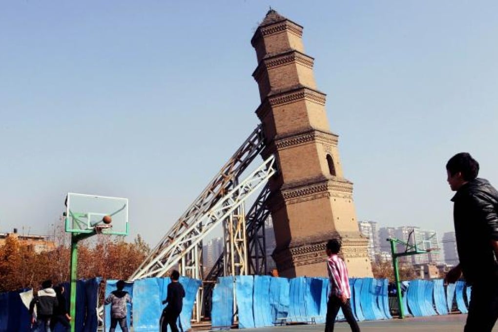China's leaning tower 'stable at present' | South China Morning Post