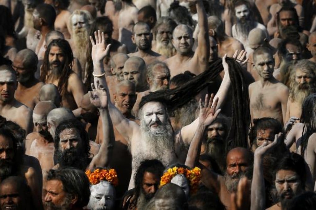 Tens of millions of Hindus bathe in Ganges for Kumbh Mela festival ...