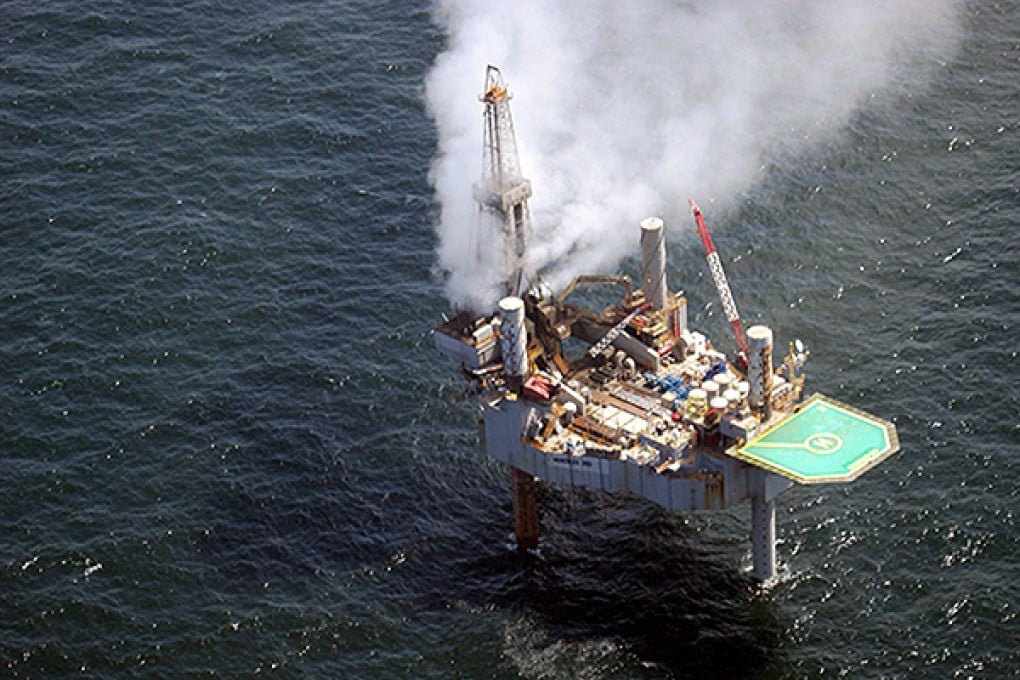 oil workers evacuated