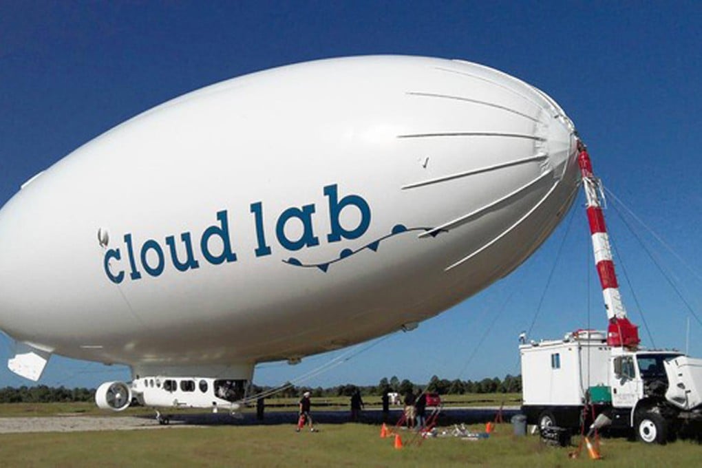 World's largest blimp searches for life in the clouds | South China ...