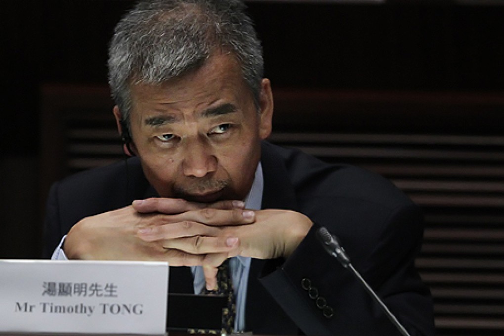 Former ICAC chief Timothy Tong grilled on spending by lawmakers | South ...
