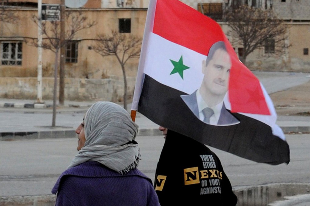 syria bashar flag