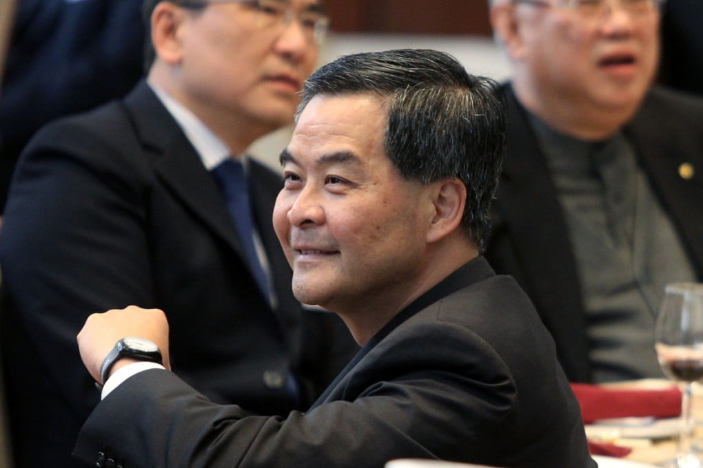 'Release positive energy', CY Leung tells Hongkongers as he heads to ...