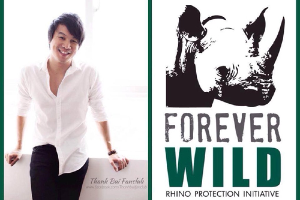 Vietnamese pop stars Thu Minh and Thanh Bui join rhino rescue campaign ...