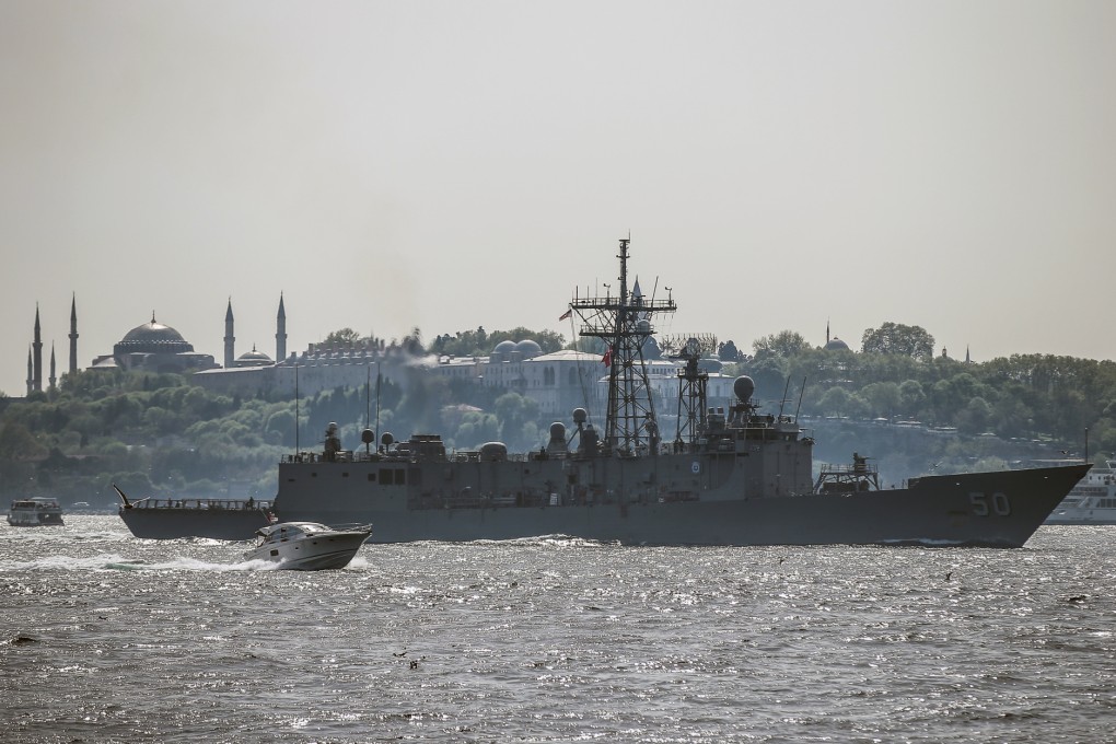 US sends in another warship ahead of Ukraine vote | South China Morning ...