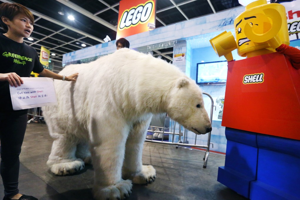The bear-faced cheek of it: Lego protest hits Ani-Com | South China ...
