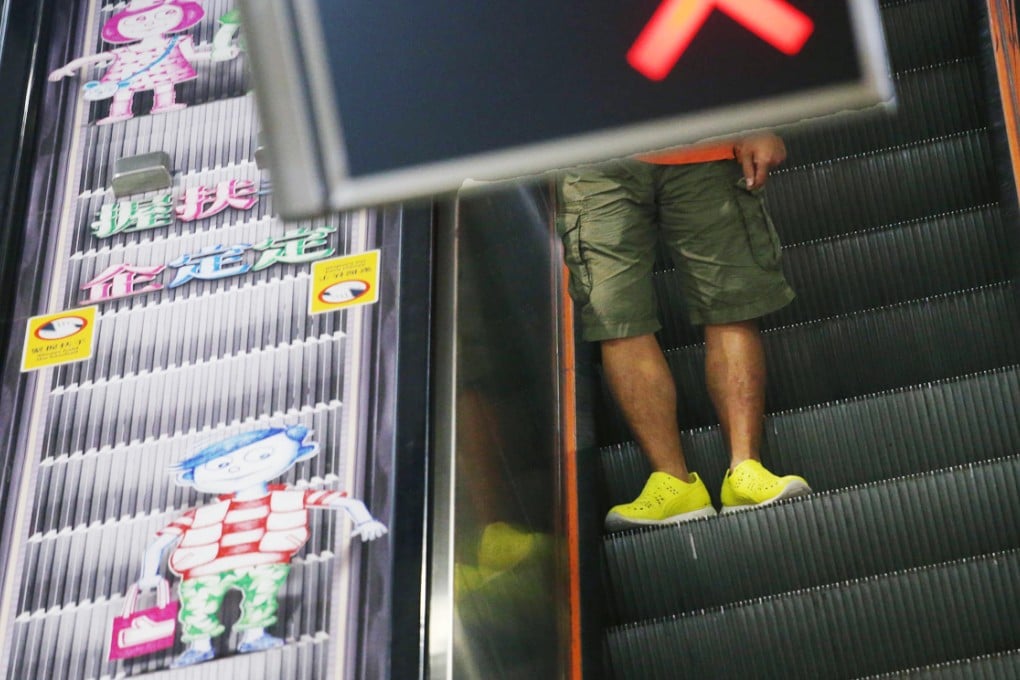 MTR steps up escalator safety campaign | South China Morning Post