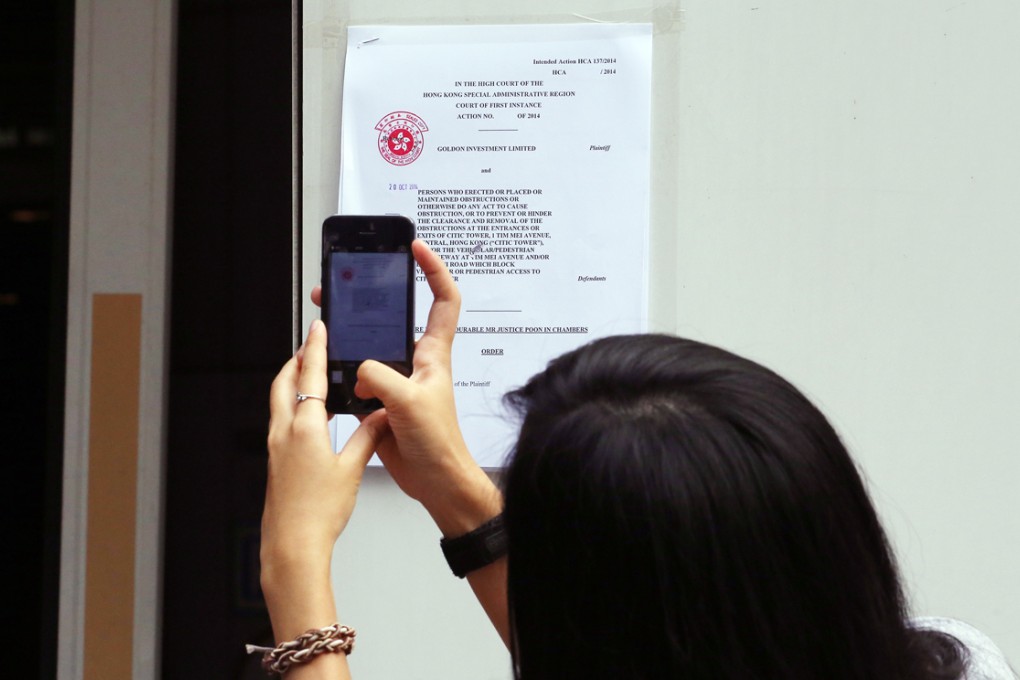 Protesters plan counter action against court injunctions to clear the ...