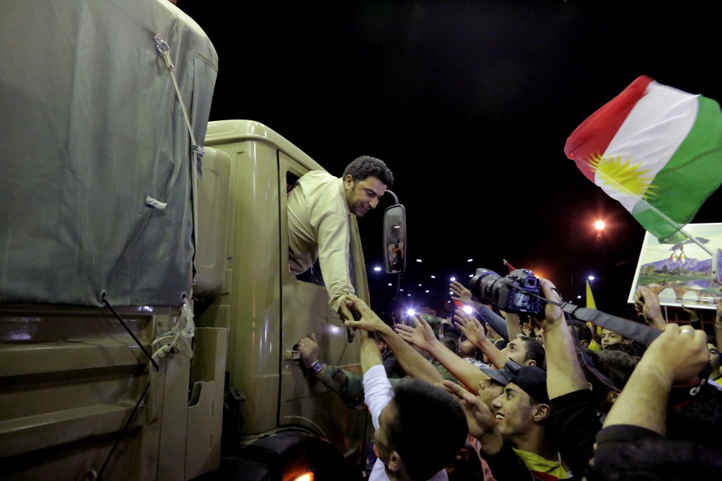 Iraqi Peshmerga fighters arrive in Turkey for deployment to Kobane ...